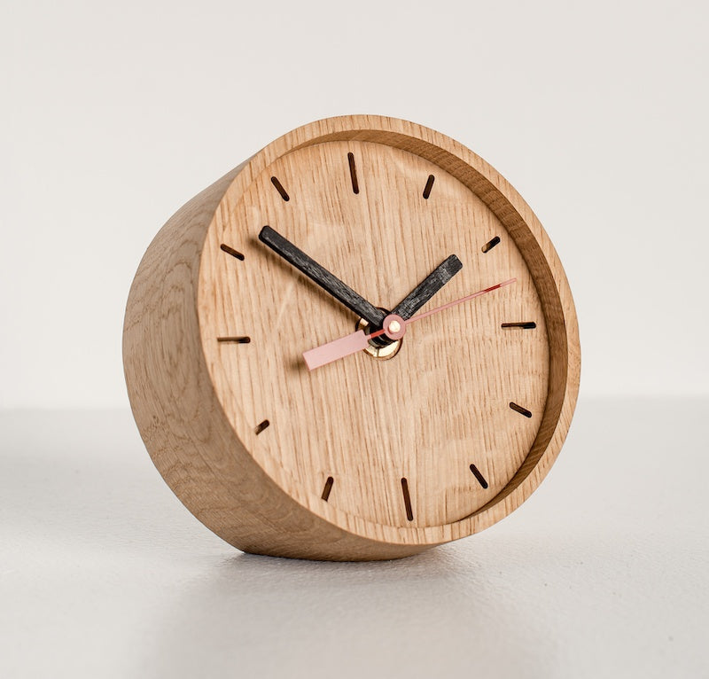 Bordur i massiv egetræ på Ø12x5 cm | Rundt bordur i træ – Wood To You