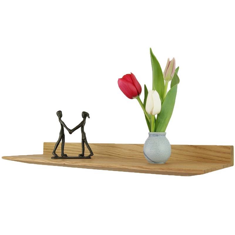 Hylde i olieret egetræ med en længde på 50 eller 100 cm – Wood To You